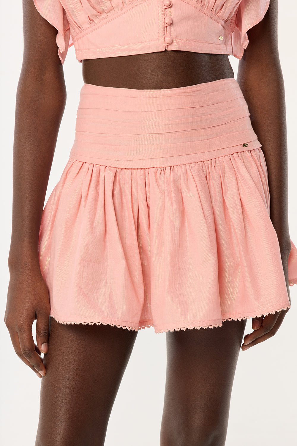 Mini Skirt Colleen - Pink | Spring Collection | Poupette St Barth