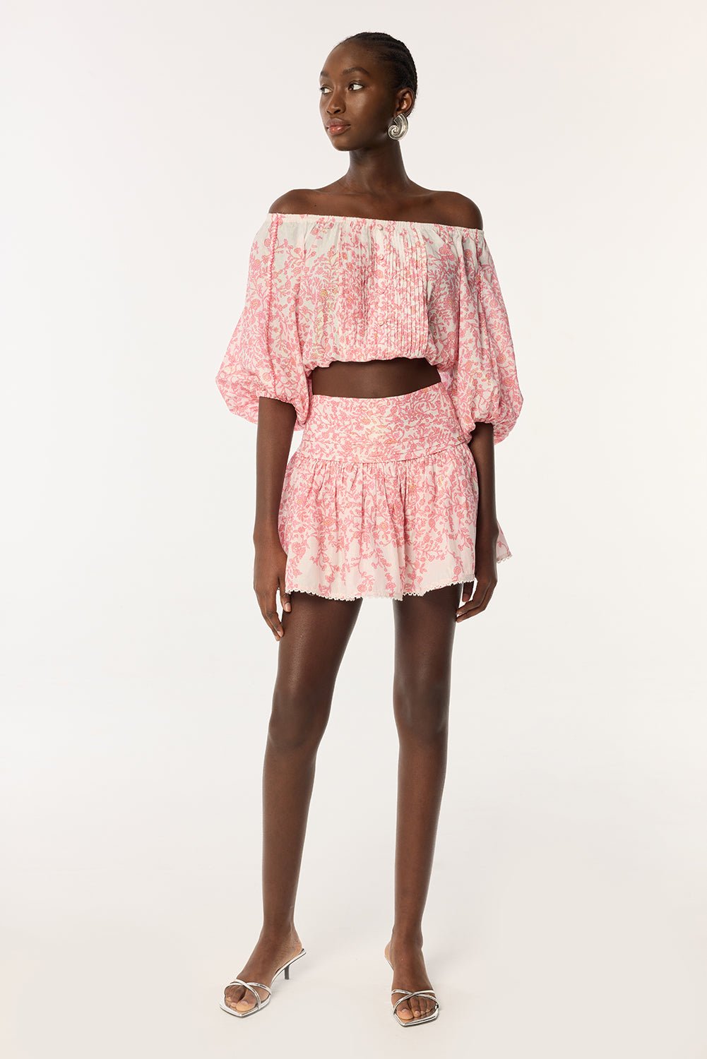 Mini Skirt Colleen - Pink Lazuli | Spring Collection | Poupette St Barth